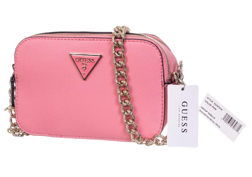 GUESS TOREBKA DAMSKA NOELLE CROSSBODY CAM PINK ZG787914 PIN - Rozmiar ...