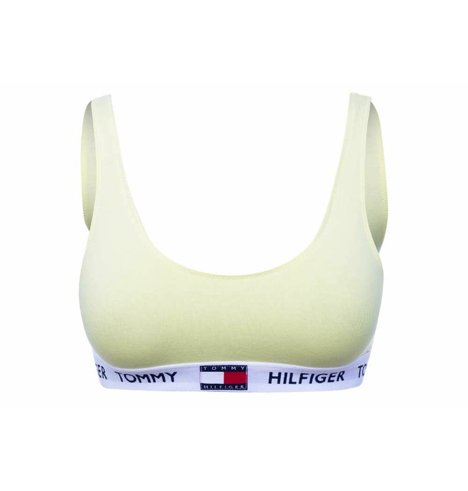 TOMMY HILFIGER DAMSKI STANIK BIUSTONOSZ BRALETTE YELLOW UW0UW02225 ZA6