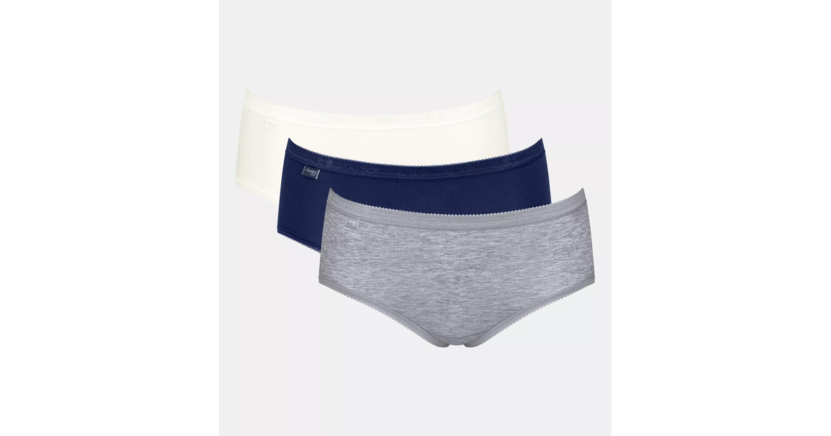 Sloggi Basic+ Midi C3P Multiple colours 17 - V017 10107163*V017 - kup w sklepie Messimo.pl