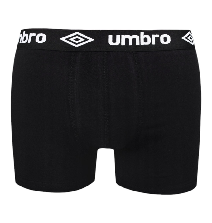 UMBRO BOKSERKI MĘSKIE MAJTKI 6PAK CZARNE/ZIELONE