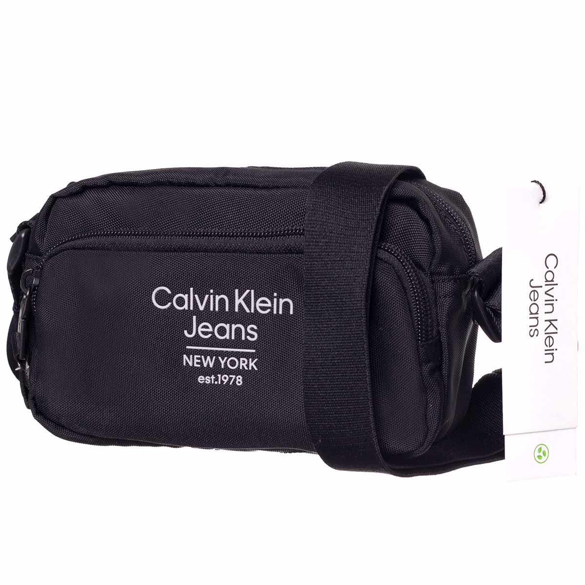 CALVIN KLEIN TORBA SASZETKA SPORT ESSENTIALS CAMERABAG 18 EST CZARNA K50K510099 BDS