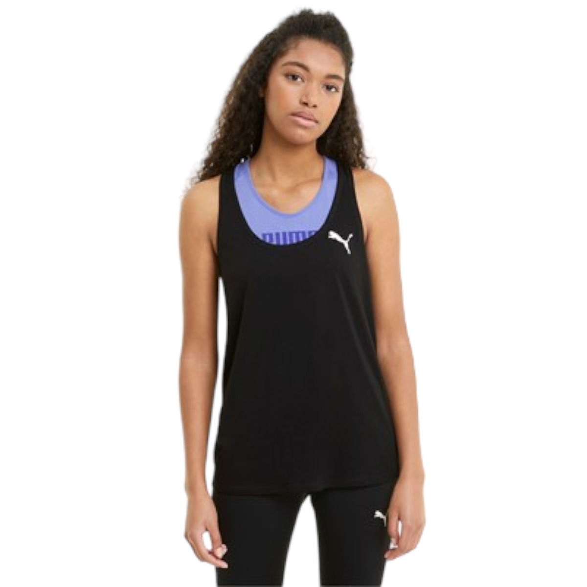 PUMA DÁMSKÉ TRIČKO TOP ACTIVE TANK BLACK 586854 01 - Messimo